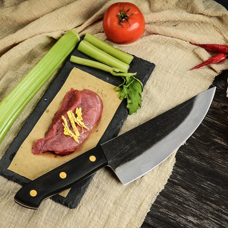 Kitchen Chef Knife 8 inch Rustic Style DC-002 | Di'Casteel