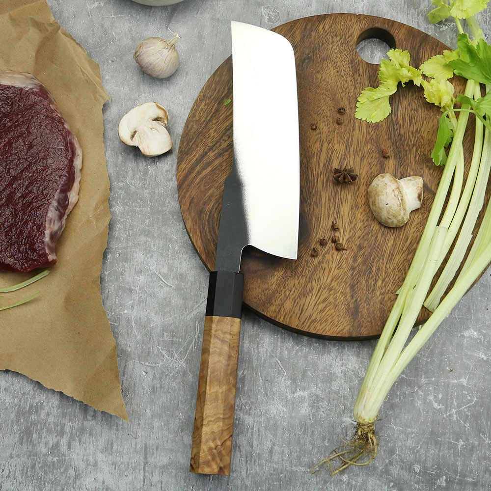 Nakiri Knife Carbon Steel DC-159 | Di'Casteel