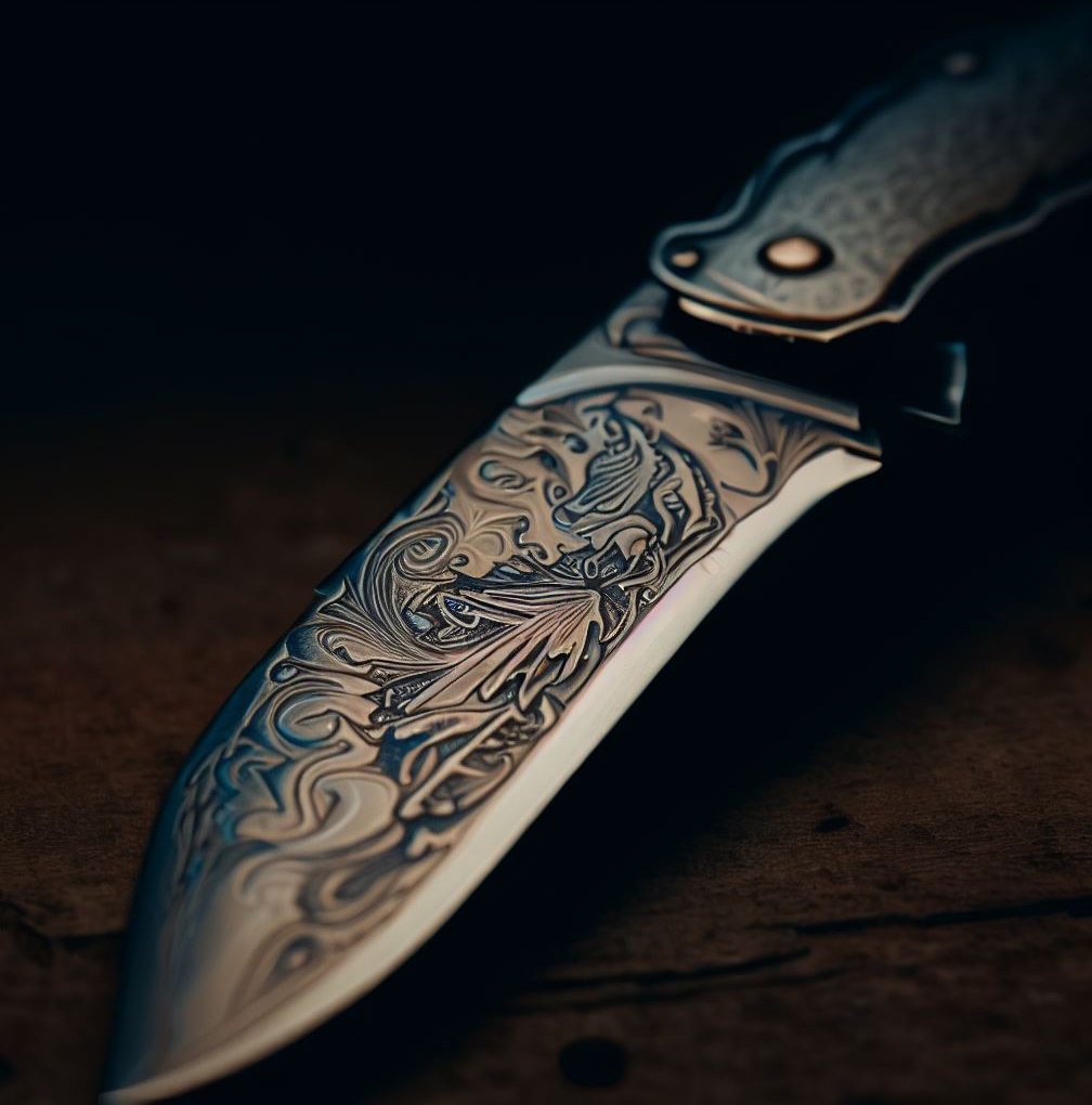 Engraved Pocket Knives Elegance in Compact Form
