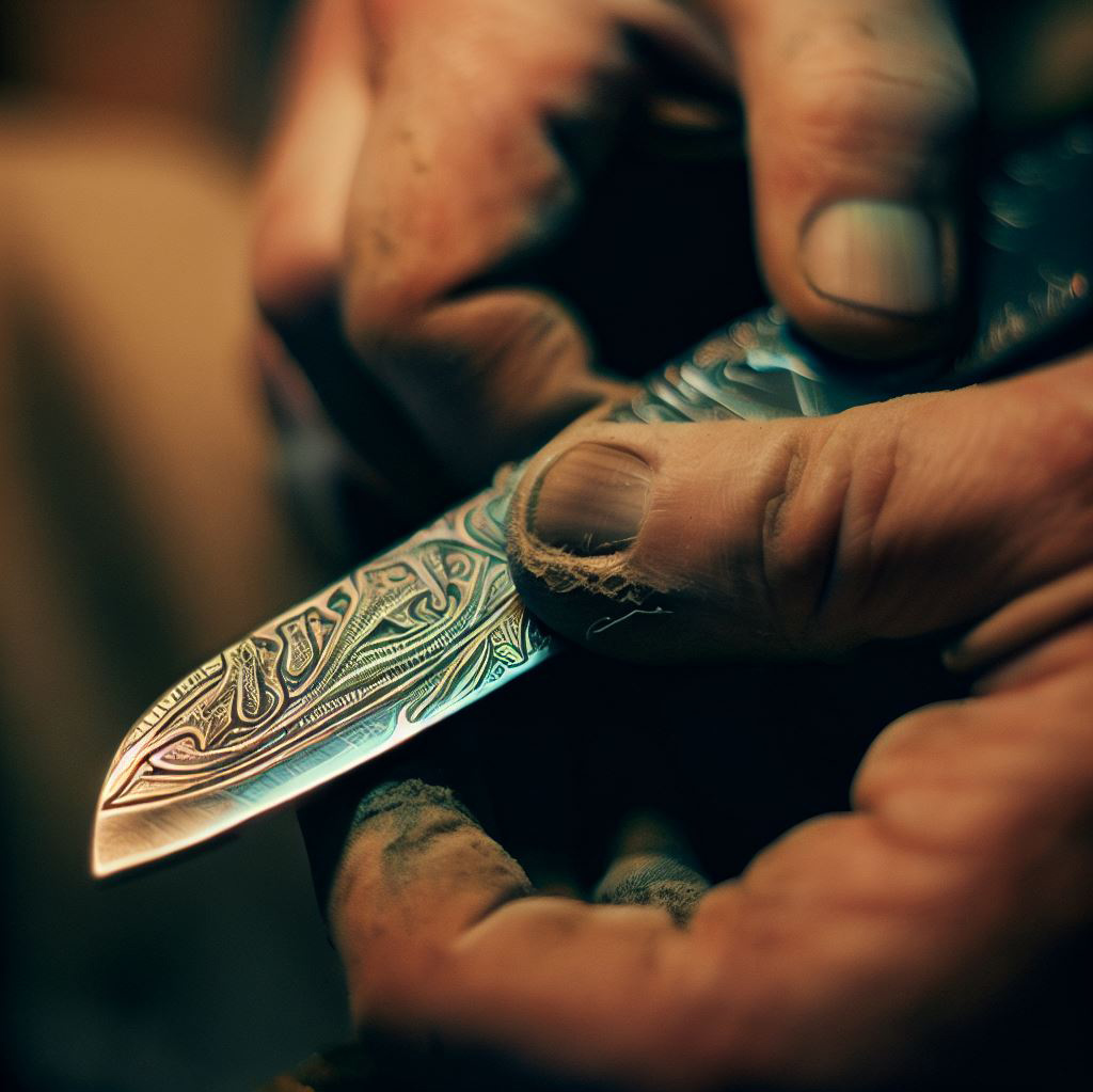 Engraved Pocket Knives Elegance in Compact Form