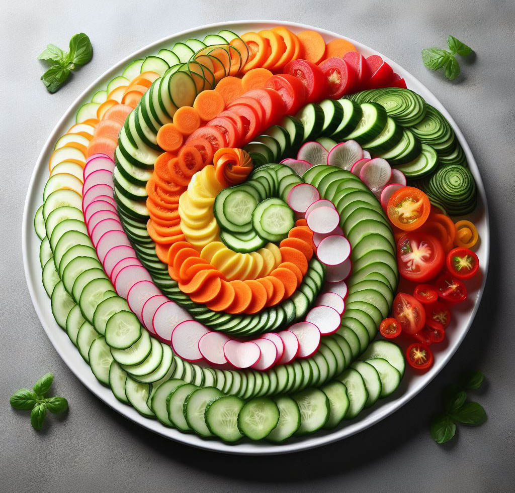 Precision Garnishes & Decorative Cuts Techniques