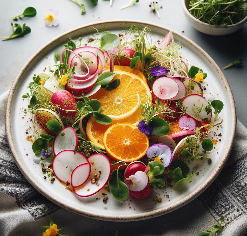 Precision Garnishes & Decorative Cuts Techniques