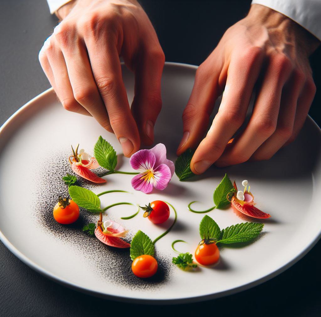 Precision Garnishes & Decorative Cuts Techniques