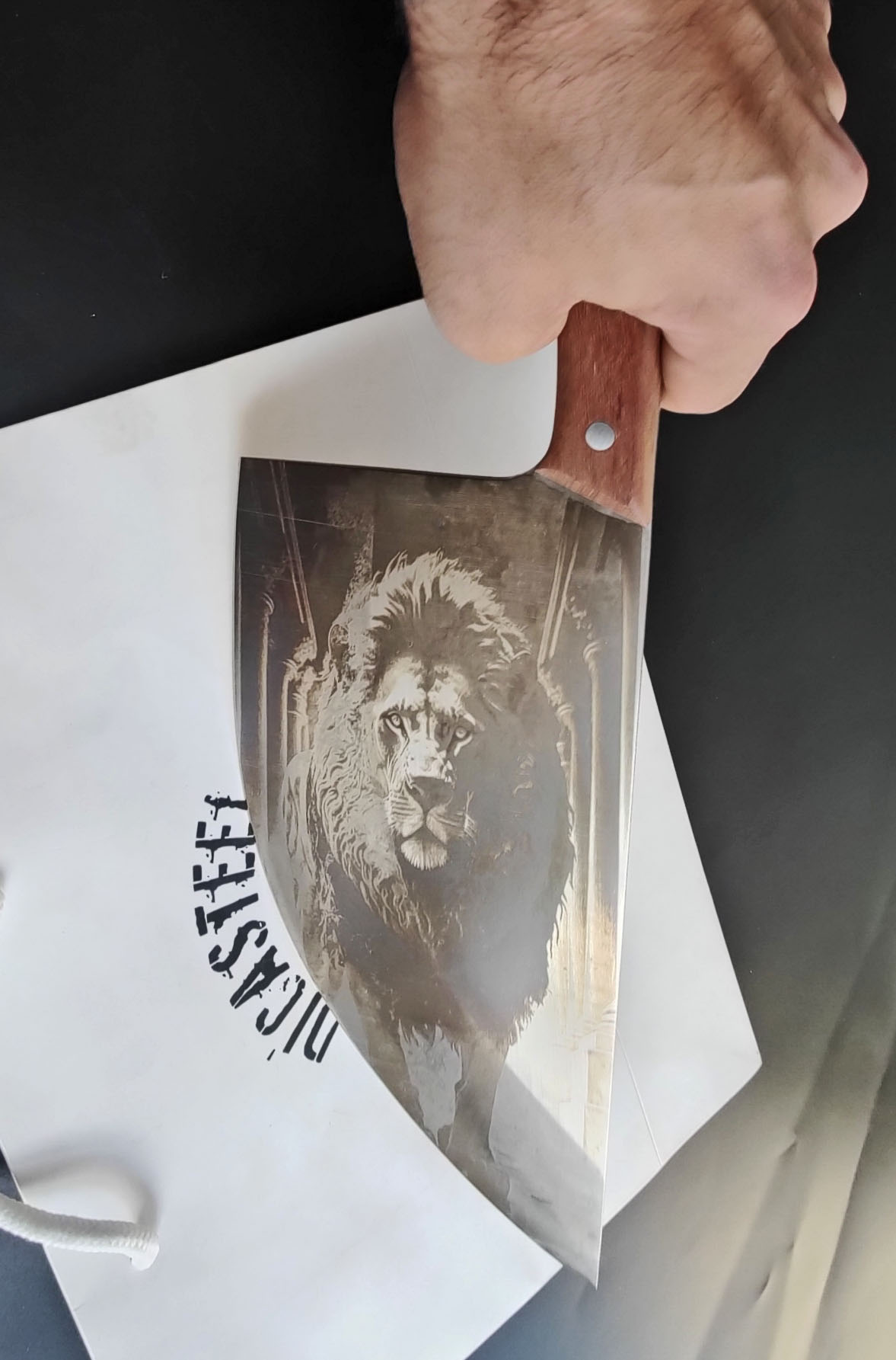 Lion's Roar Big Butcher Knife 10 inch | Di'Casteel